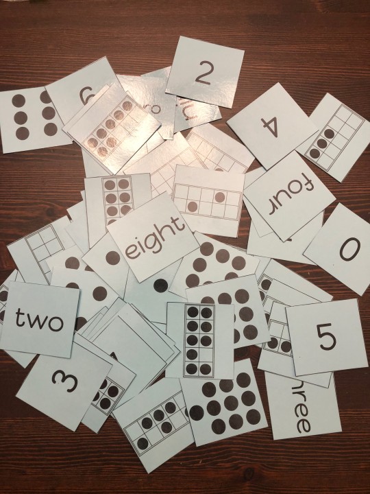 Number Cards | Hilty Consulting - Making Math Make Sense
